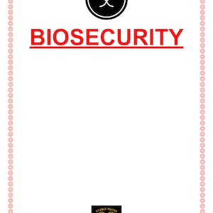 Biosecurity Signage Pack for Stable Yard - Etsy