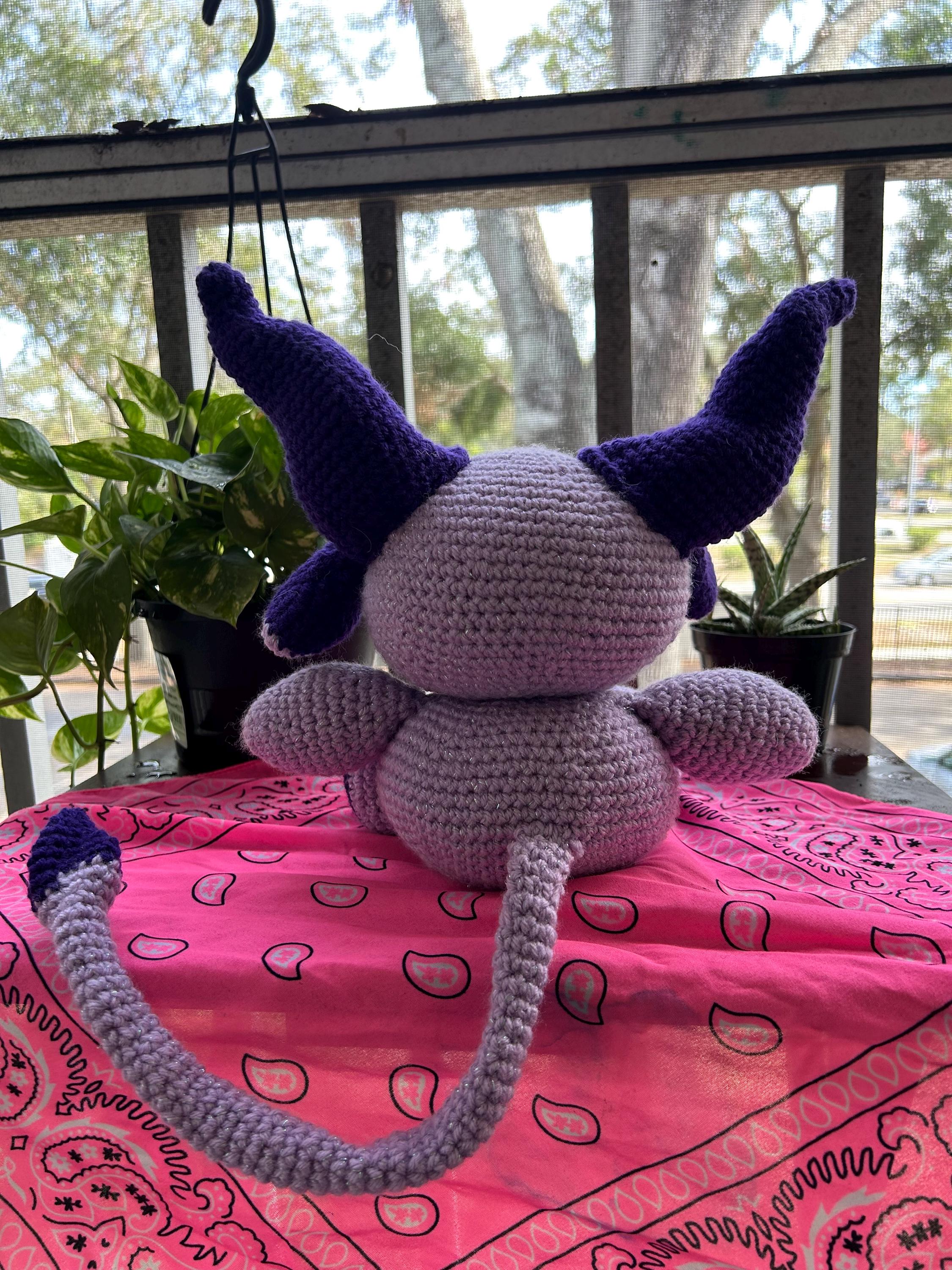 Baphomet Plushie | Amigurumi Crochet Baphomet - Etsy