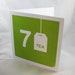 7TEA - 70th Birthday Card - Etsy