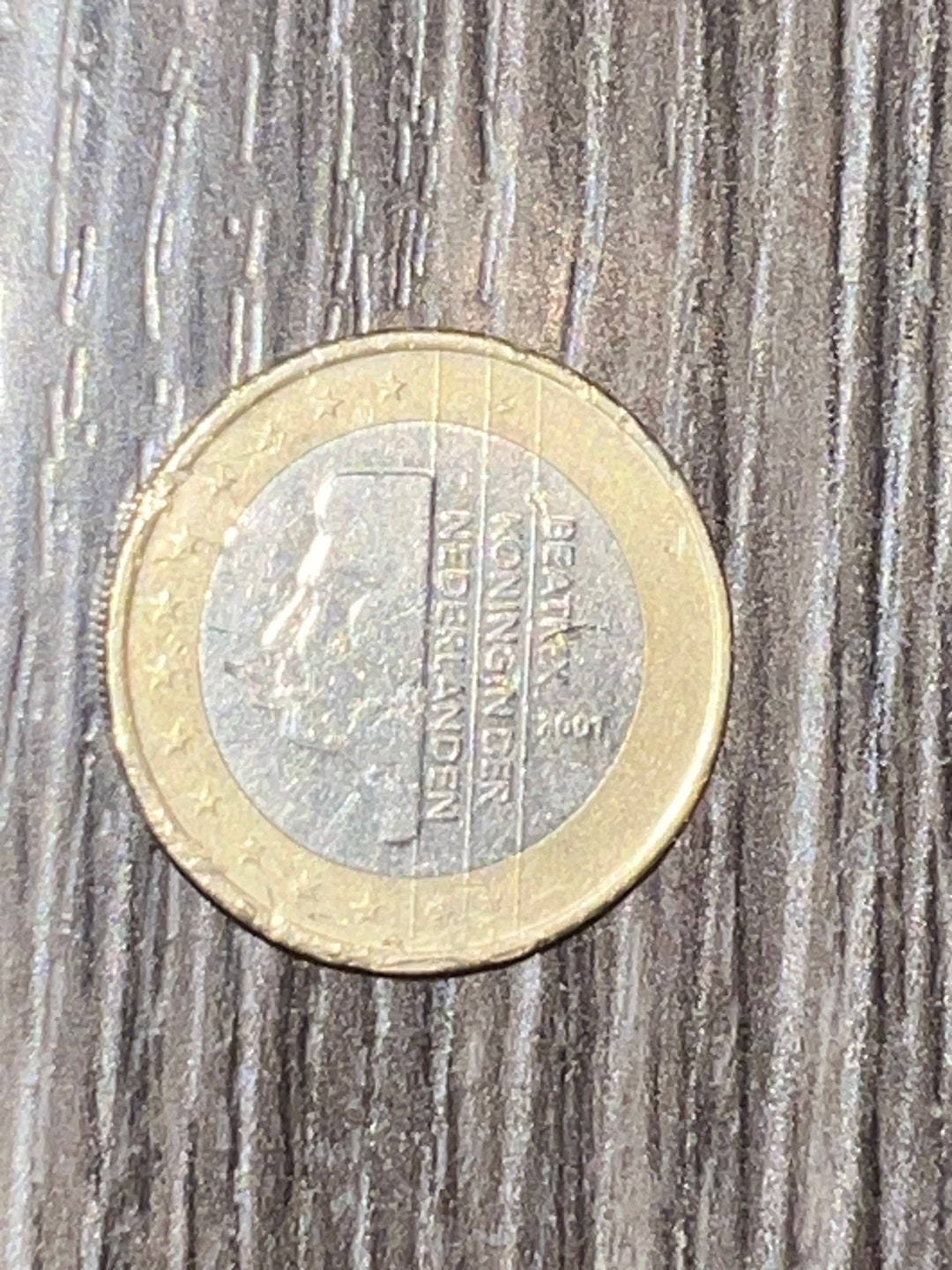 1 Euro Coin Beatrix Koningin Der 2001. Price Negotiable. - Etsy UK