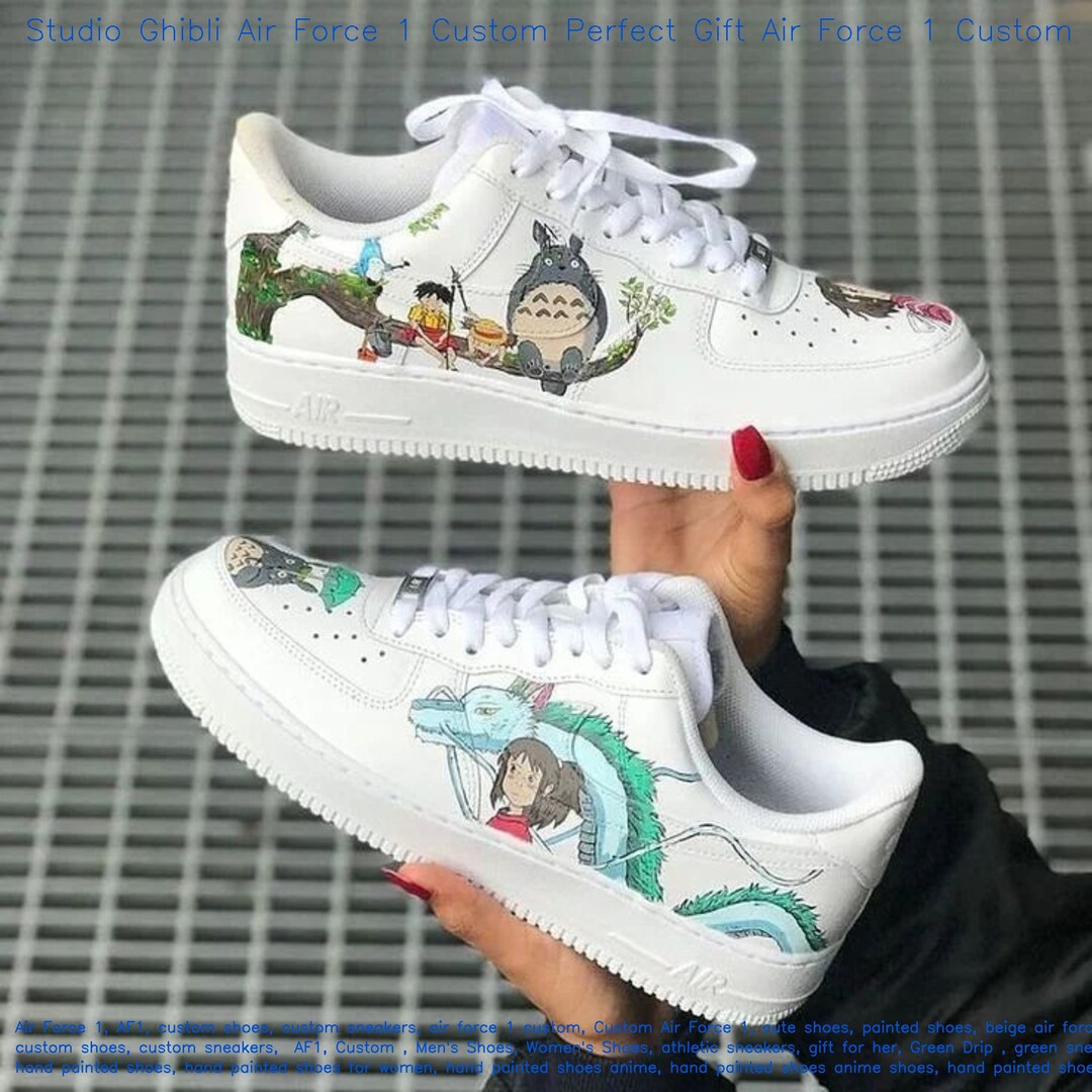 Studio Ghibli Air Force 1 Custom Perfect Gift Air Force 1 - Etsy