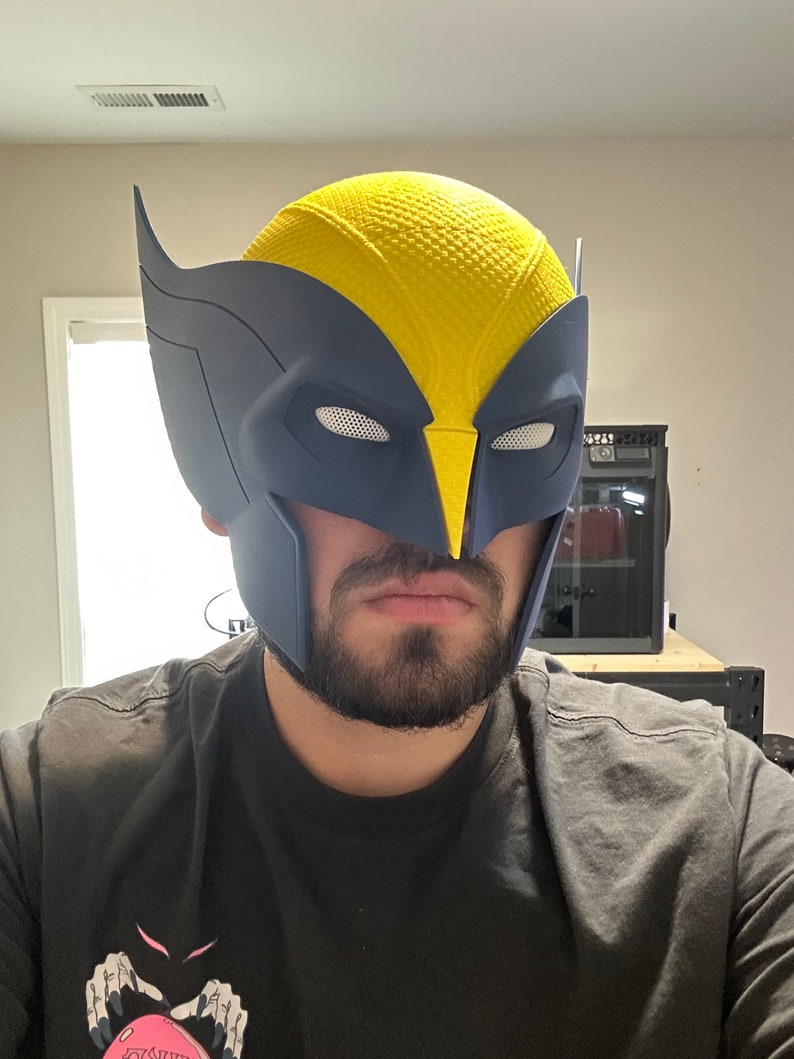 Wolverine Mask, Helmet, Realistic Cosplay Accessory, Perfect for ...