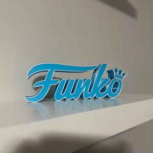 Funko Pop Logo Display Stand Custom Collector's Showcase, Perfect for ...