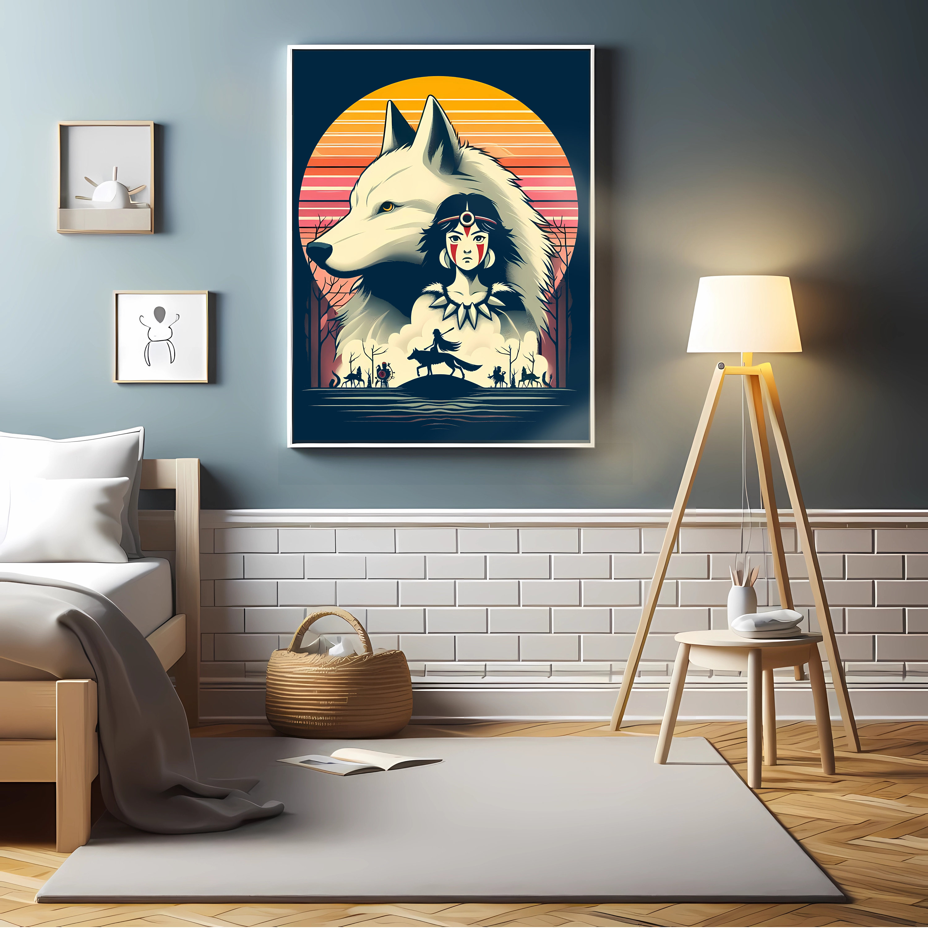 Princess Mononoke Trilogy: Set of 3 Digital Download Posters of ...