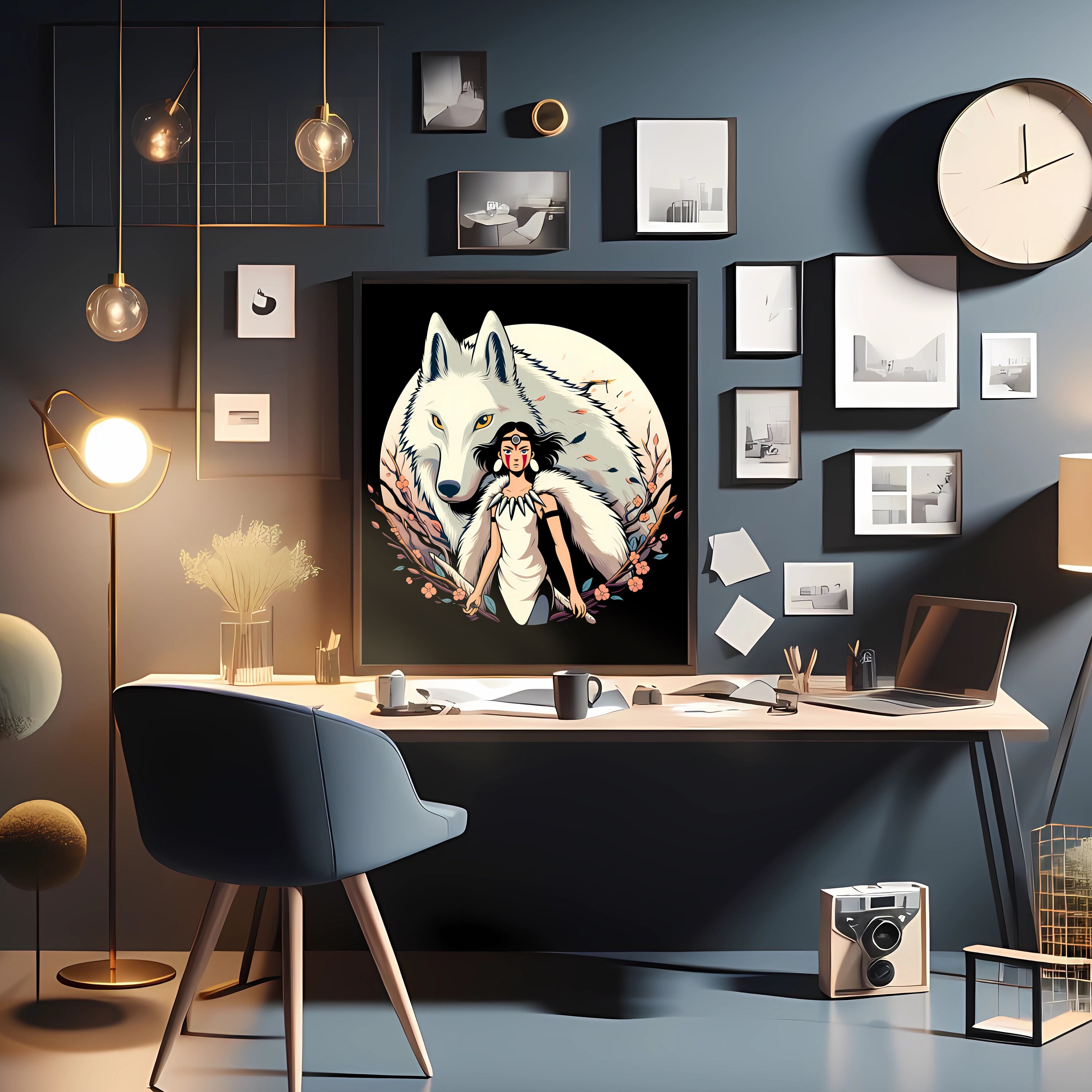 Princess Mononoke Trilogy: Set of 3 Digital Download Posters of ...