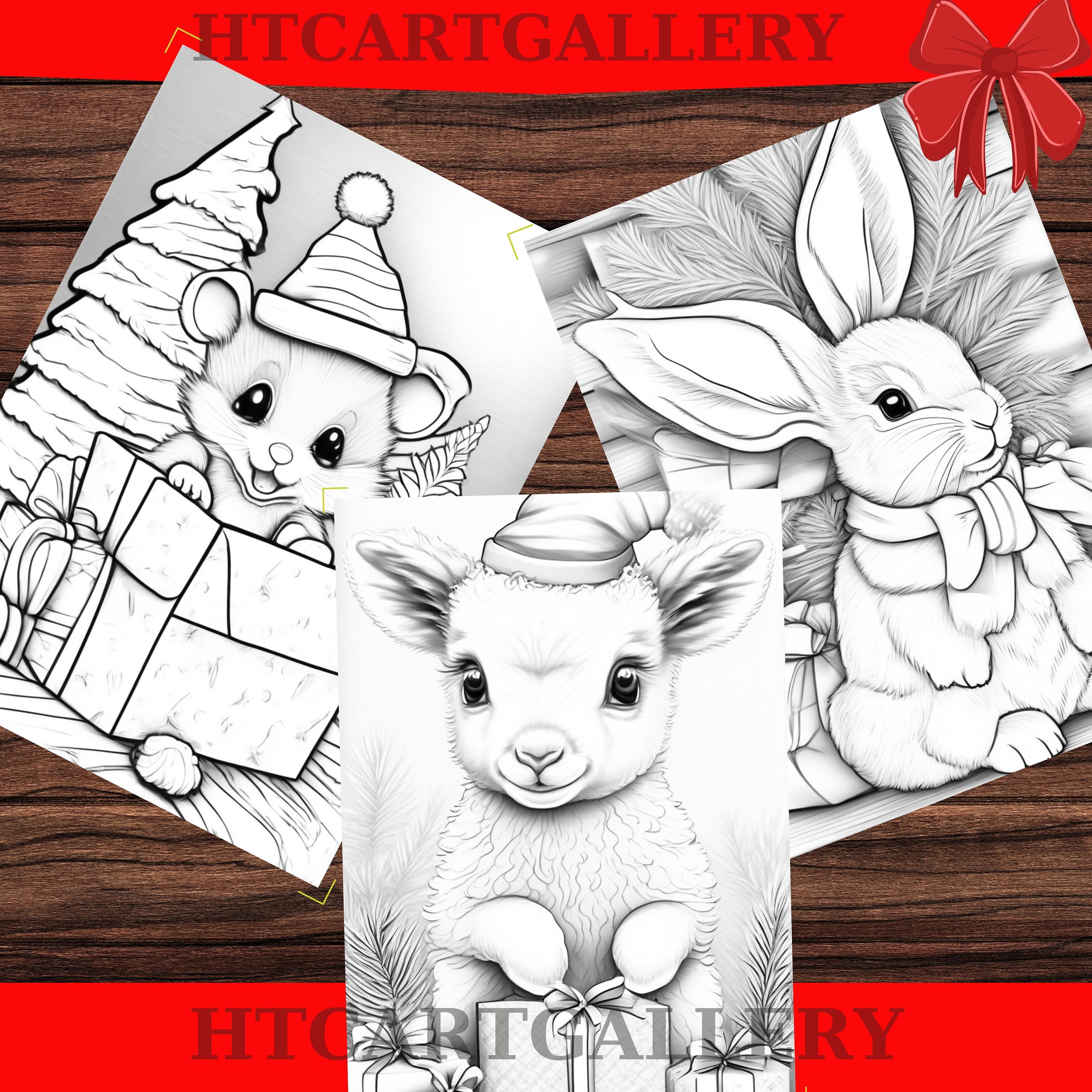 131 Christmas Coloring Page Bundle Christmas Gift for Kids - Etsy
