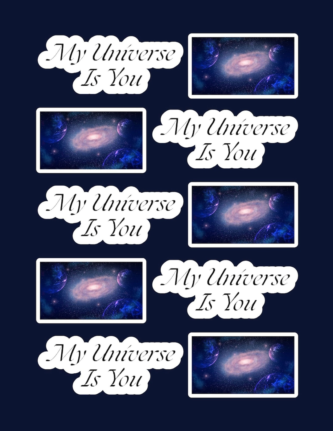 Love Across Galaxies: Universes of Affection in the Cosmos - Etsy