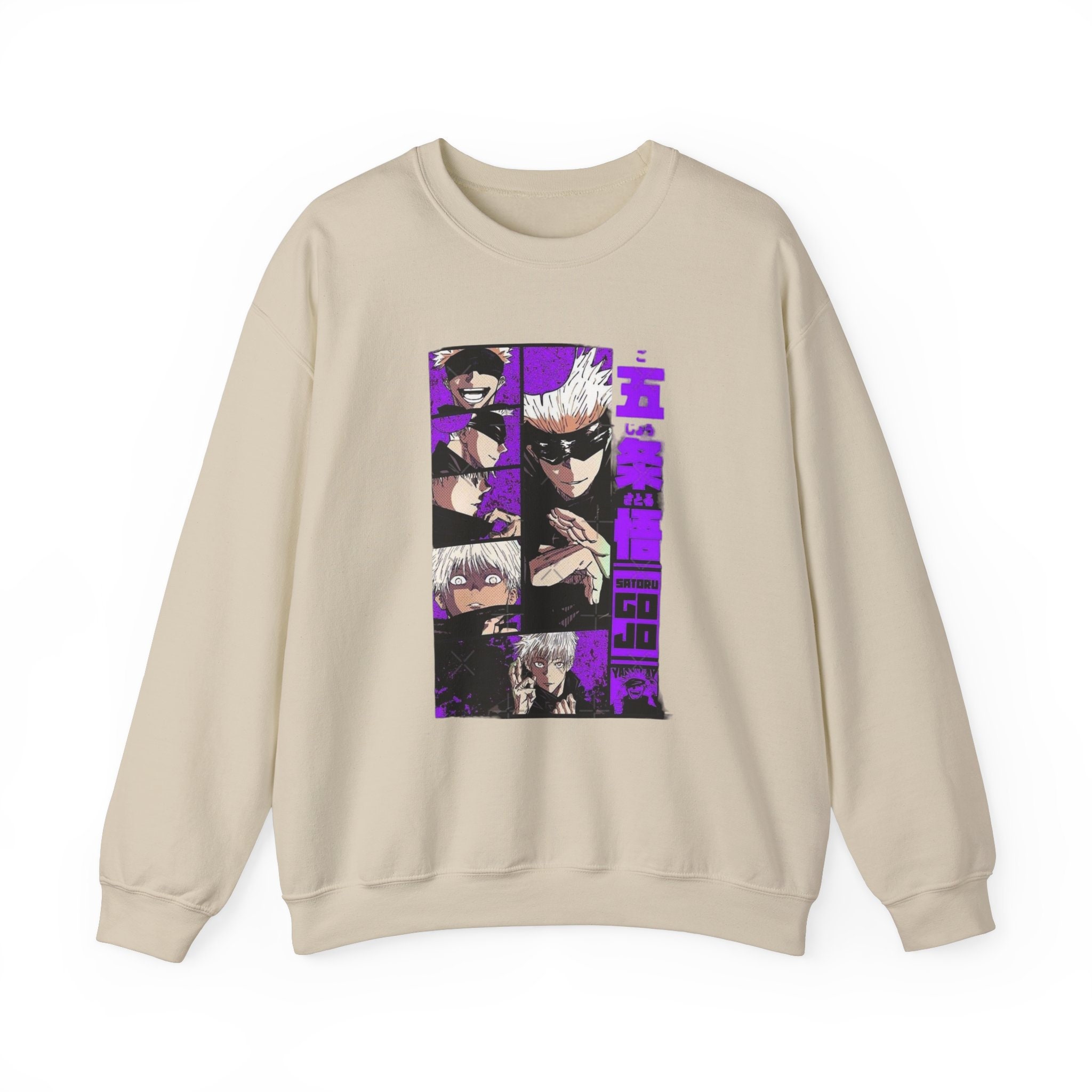 Satoru Gojo Sweatshirt - Premium Anime-inspired Jujutsu Kaisen Apparel ...