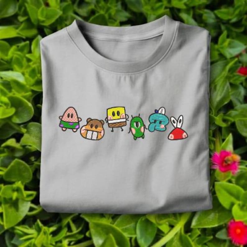 Bob Characters - Embroidery File - Etsy