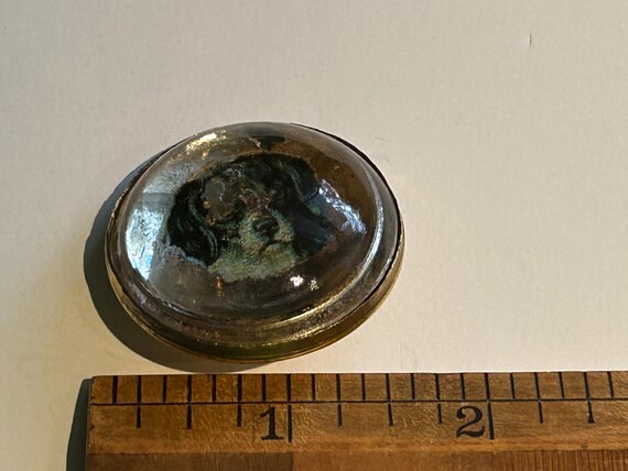 Antique Dog picture for Horse Bridle Bit, Brass Roset… - Gem
