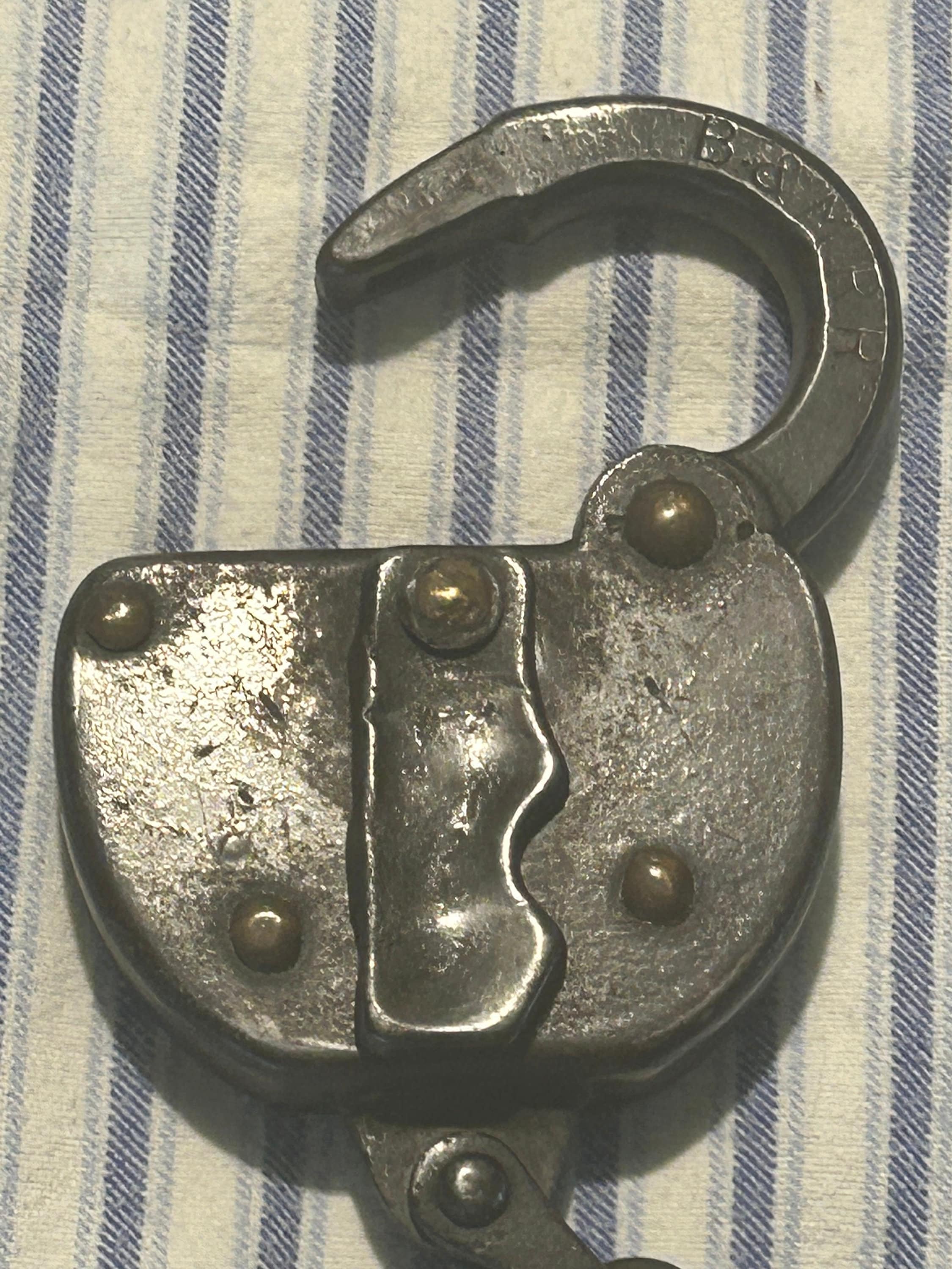 Vintage B & M Railroad Lock, Works - Etsy