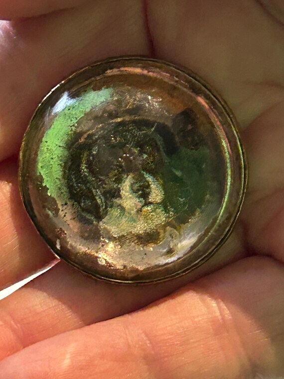 Antique Dog picture for Horse Bridle Bit, Brass Roset… - Gem