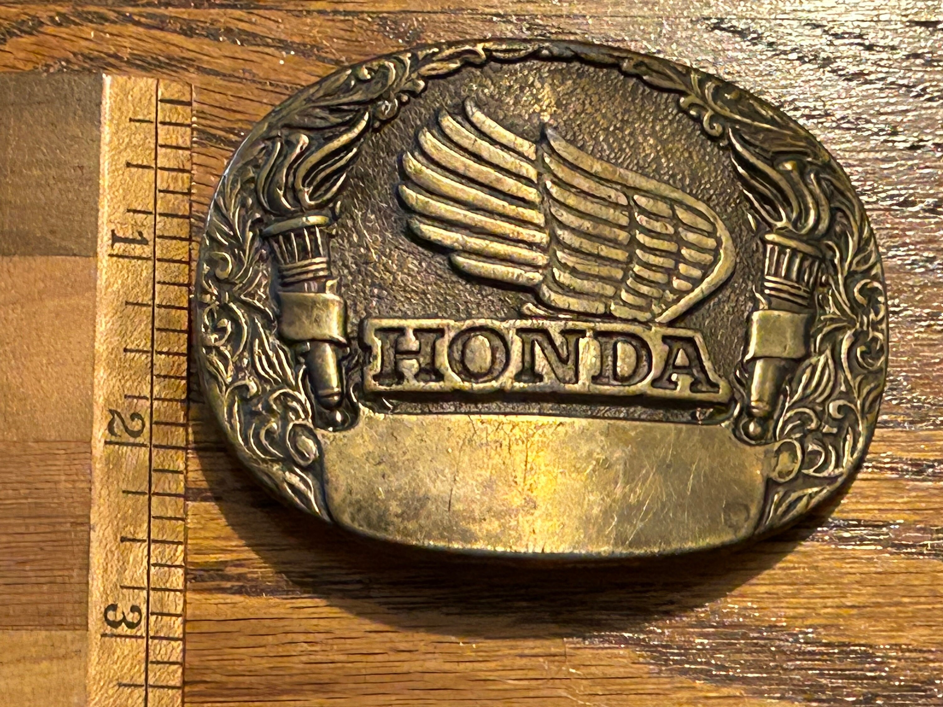 Vintage Honda Gold Wing Belt Buckle 1980s - Etsy