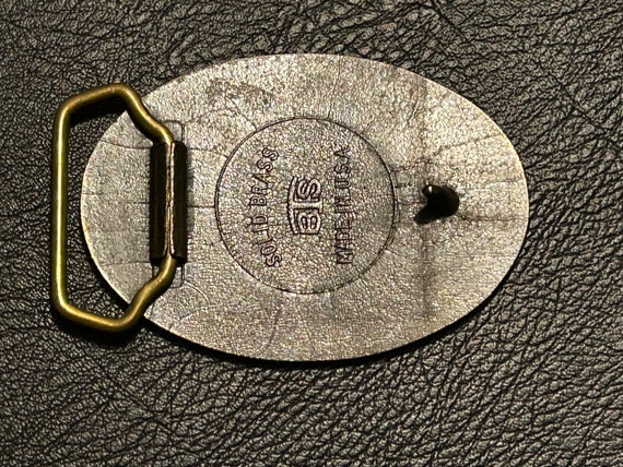 Lister Diesel Power Belt Buckle, made by BTS Solid Br… - Gem