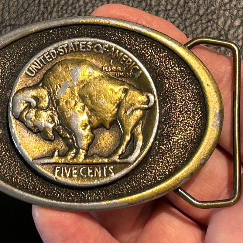 Buffalo Belt Buckle - Etsy