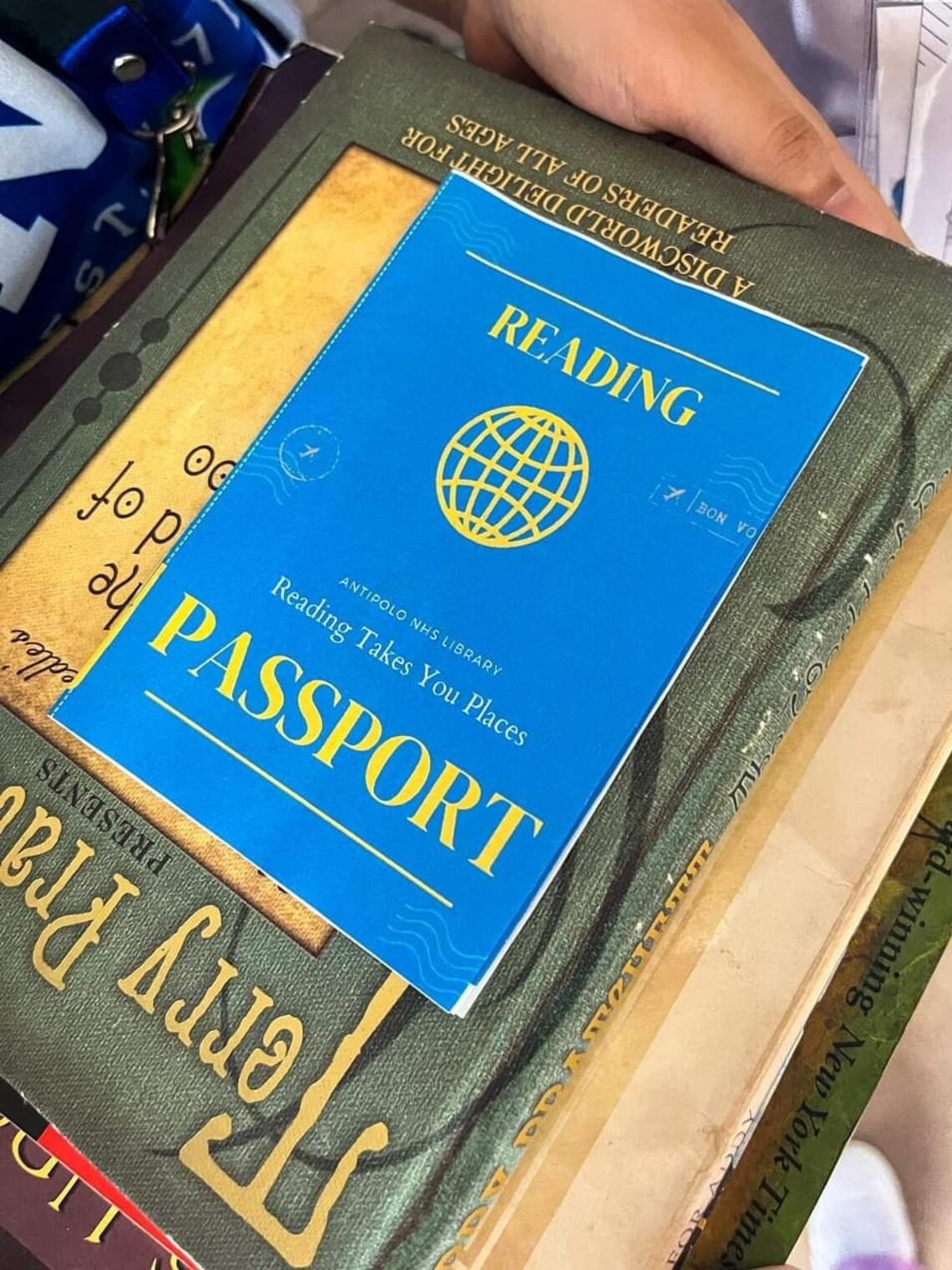 Editable and Printable Digital Reading Passport Template - Etsy