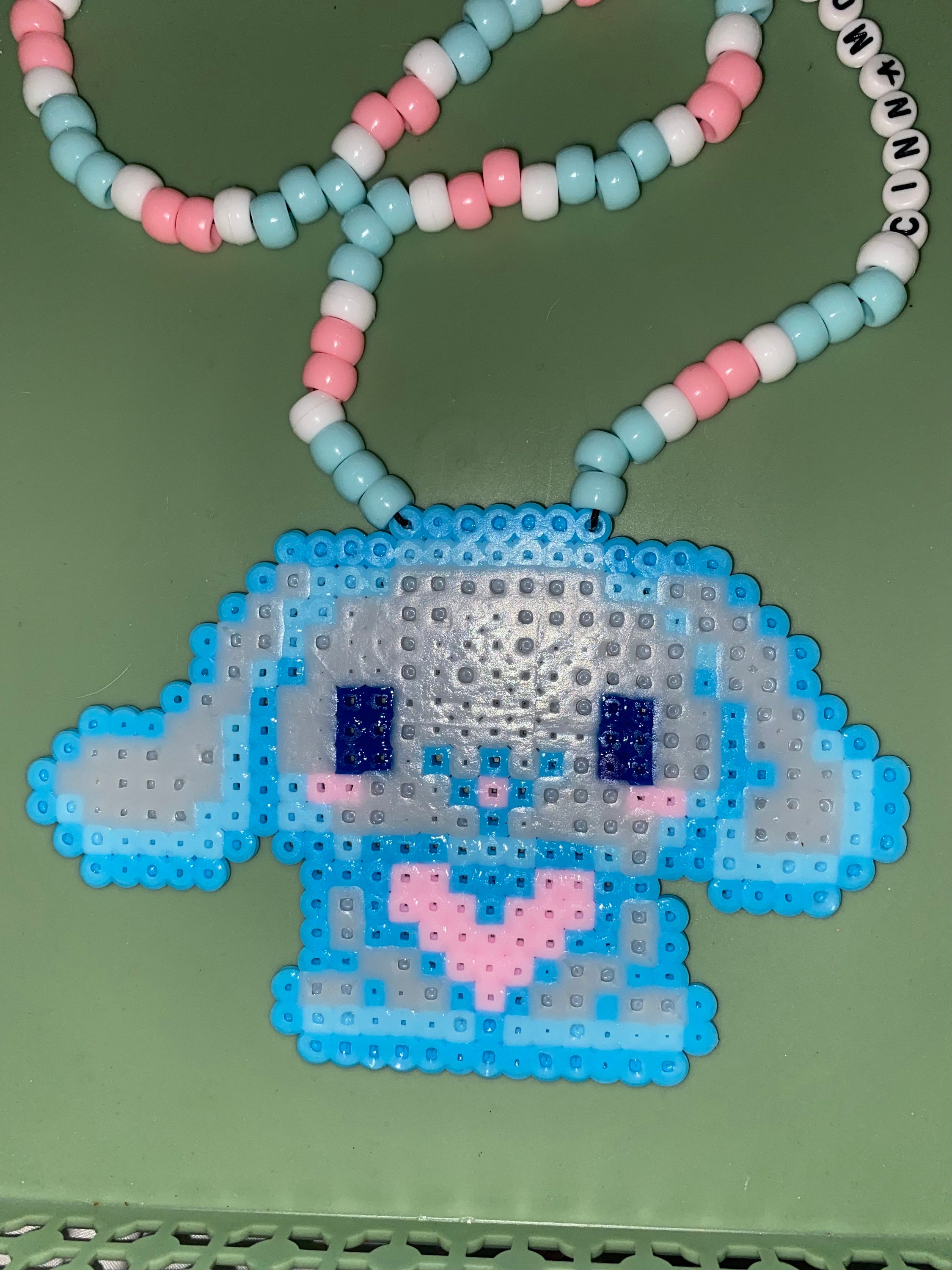 Sanrio Rave Kandi Perler Necklace Set of 3 Hello Kitty cinnamoroll My ...