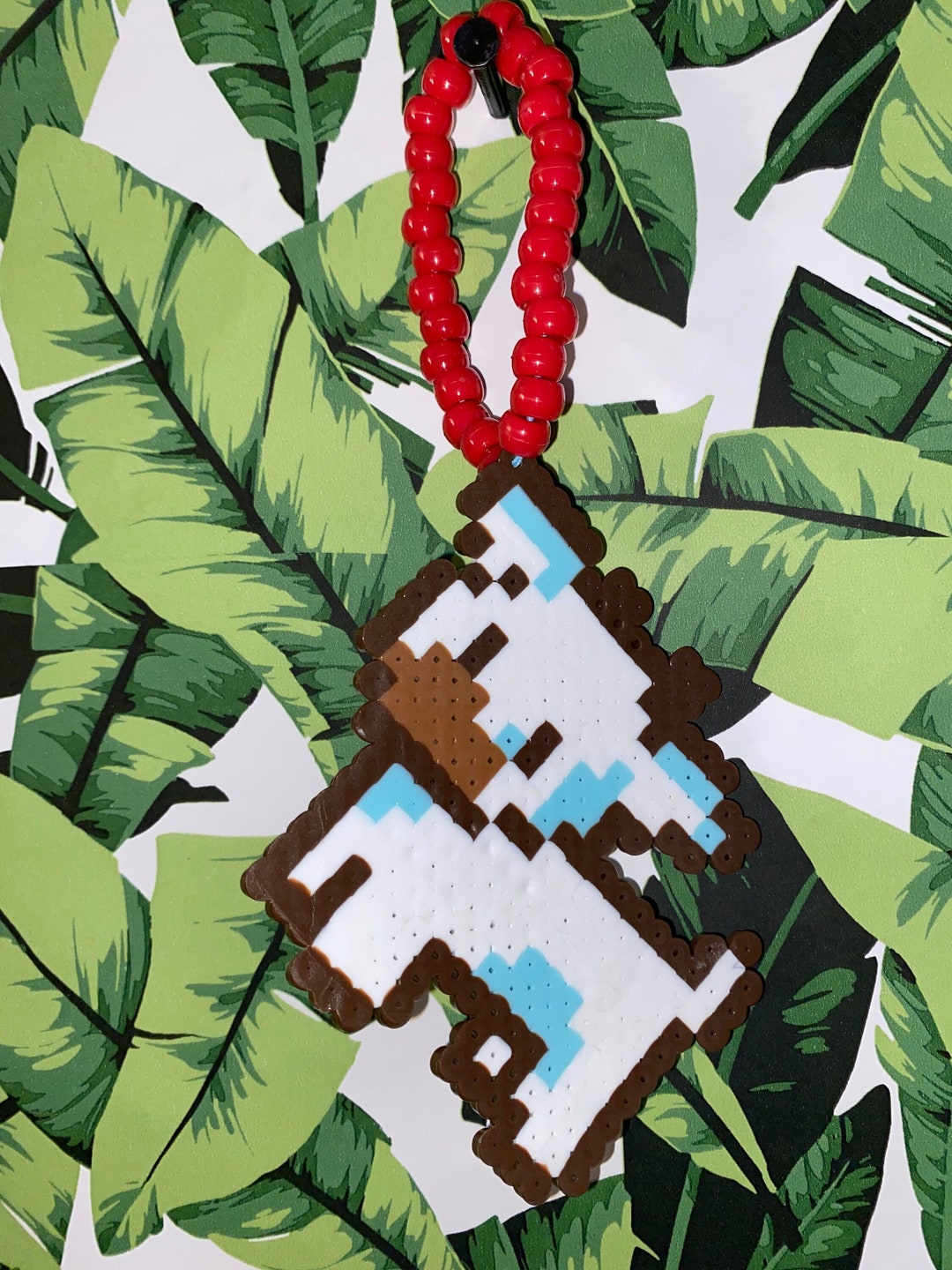 Blue Highland Cow Rave Perler Kandi Bracelet With Free Gift! - Etsy