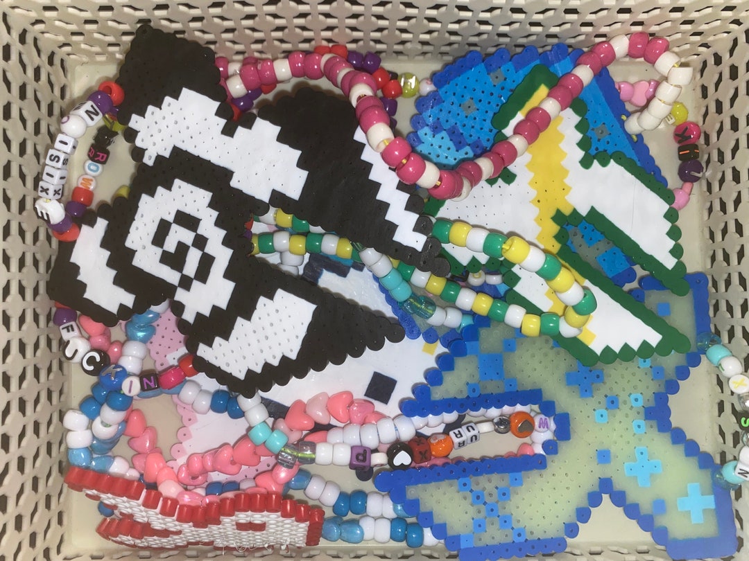 EDM Rave Kandi / Perler Starter Kit Pack of 15. Including 5 Perler ...