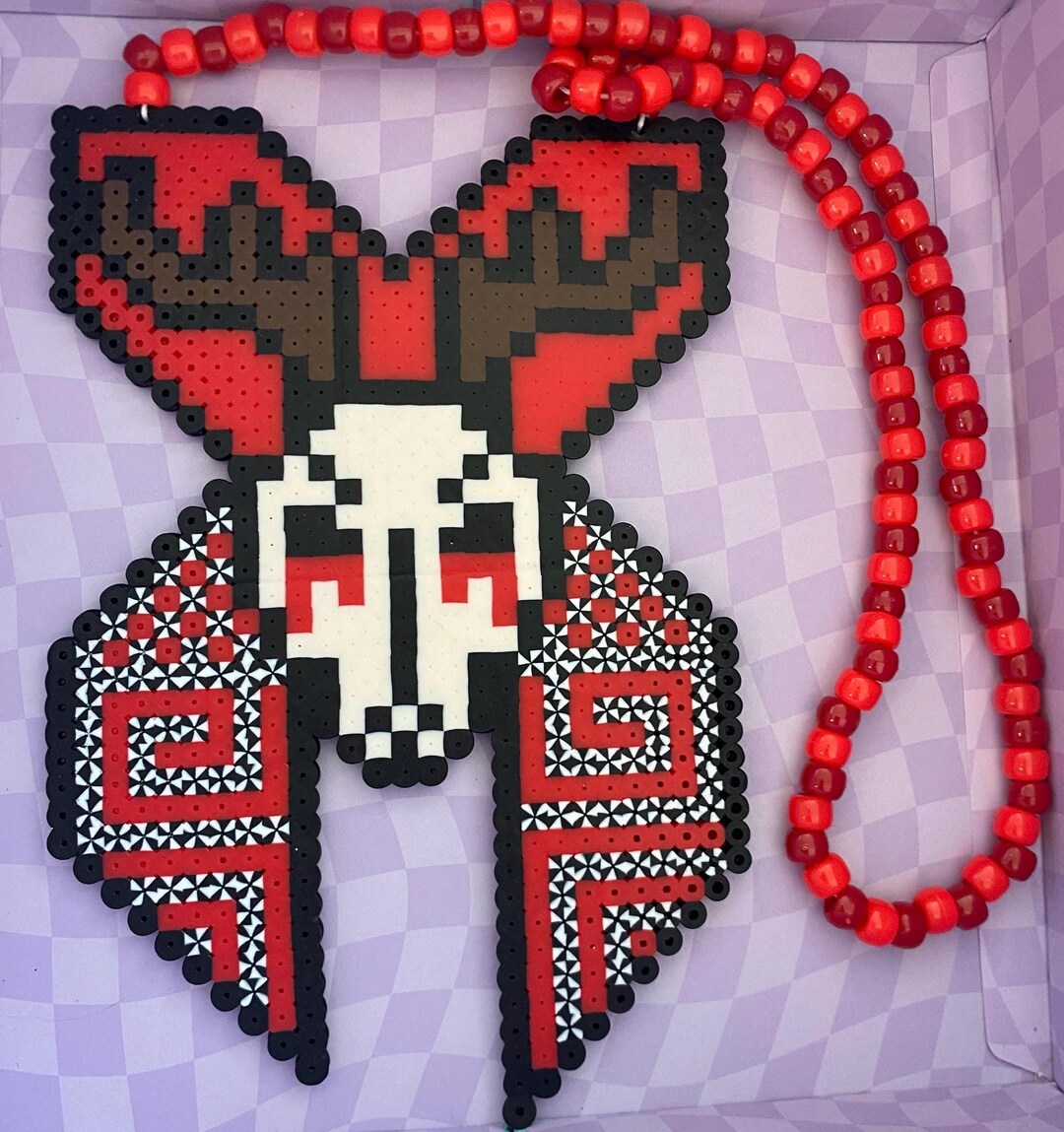 Excsion - VOYD / Svdden Death Crossover Kandi Perler Necklace for Raves ...
