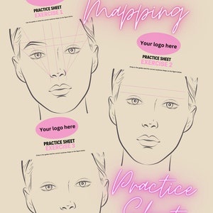 Brow Practice Sheet (digital & Printable) - Etsy