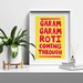 Funky Desi Art Kitchen Digital Poster Download Present for Desi Sister ...