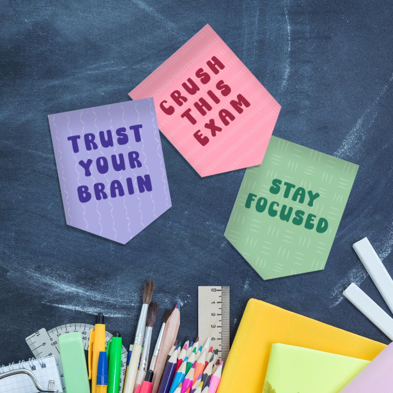 Positive Affirmations Test Motivation | Boost Confidence Before Exams ...