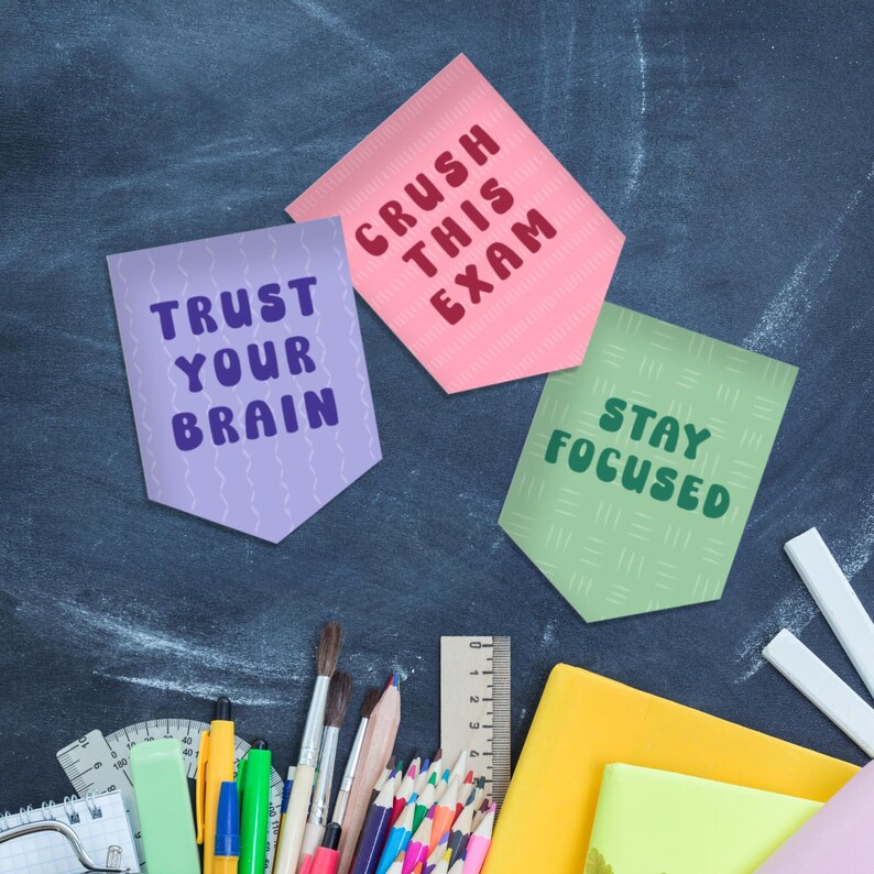 Positive Affirmations Test Motivation | Boost Confidence Before Exams ...