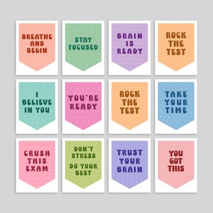 Positive Affirmations Test Motivation | Boost Confidence Before Exams ...