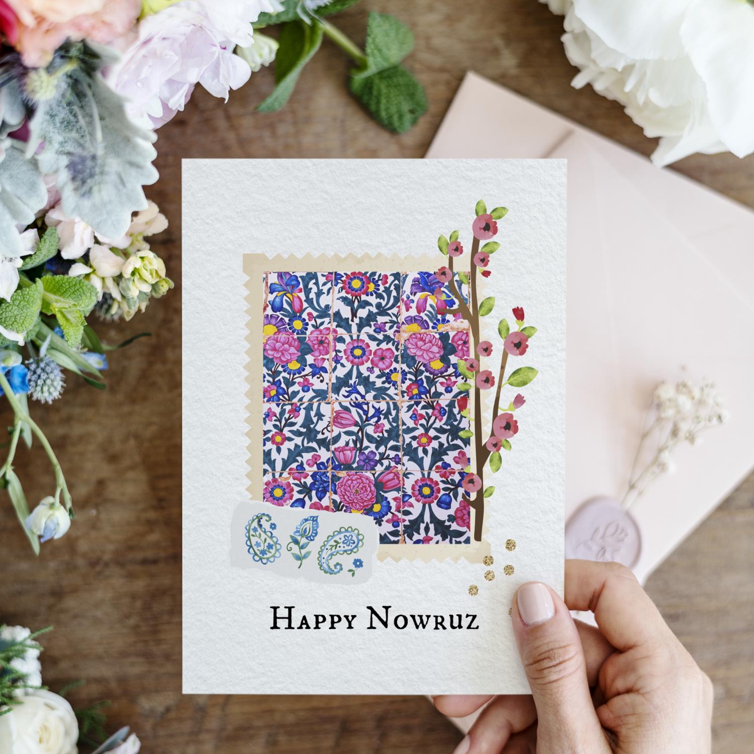 Nowruz Card | Printable | Digital Download | Persian New Year Gift ...