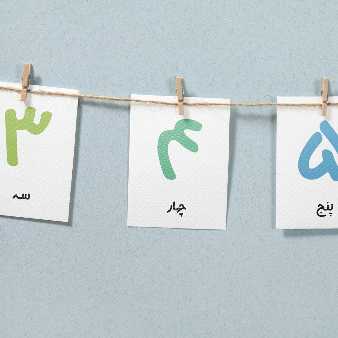 Farsi Numbers Flashcards | Learn Farsi Numbers for Kids | Persian ...