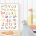 Illustrated Persian Alphabet Poster | Learn Farsi Alphabet for Kids ...
