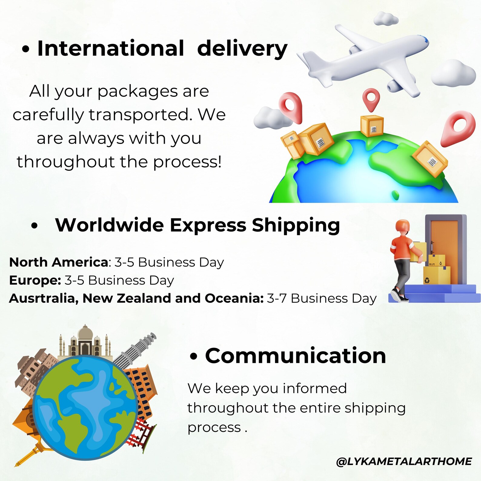 Motivational Metal Wall Art, Inspirational Quote Sign, Large Typography ...