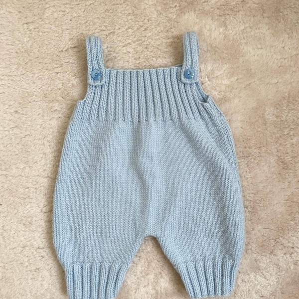 Knit Baby Romper - Etsy