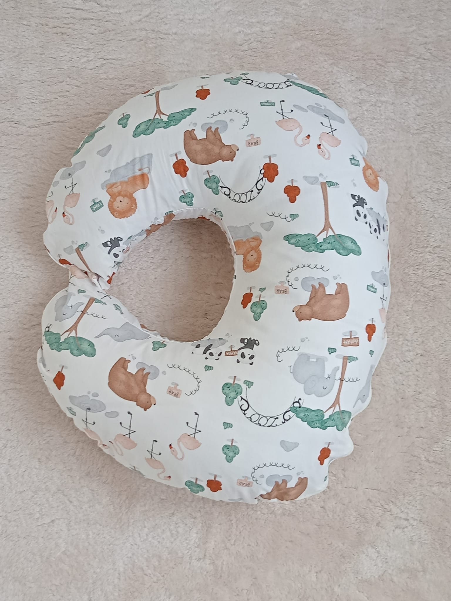 Nursing Pillow Cover, Breastfeeding Pillow, Baby Support Pillow, Tummy ...