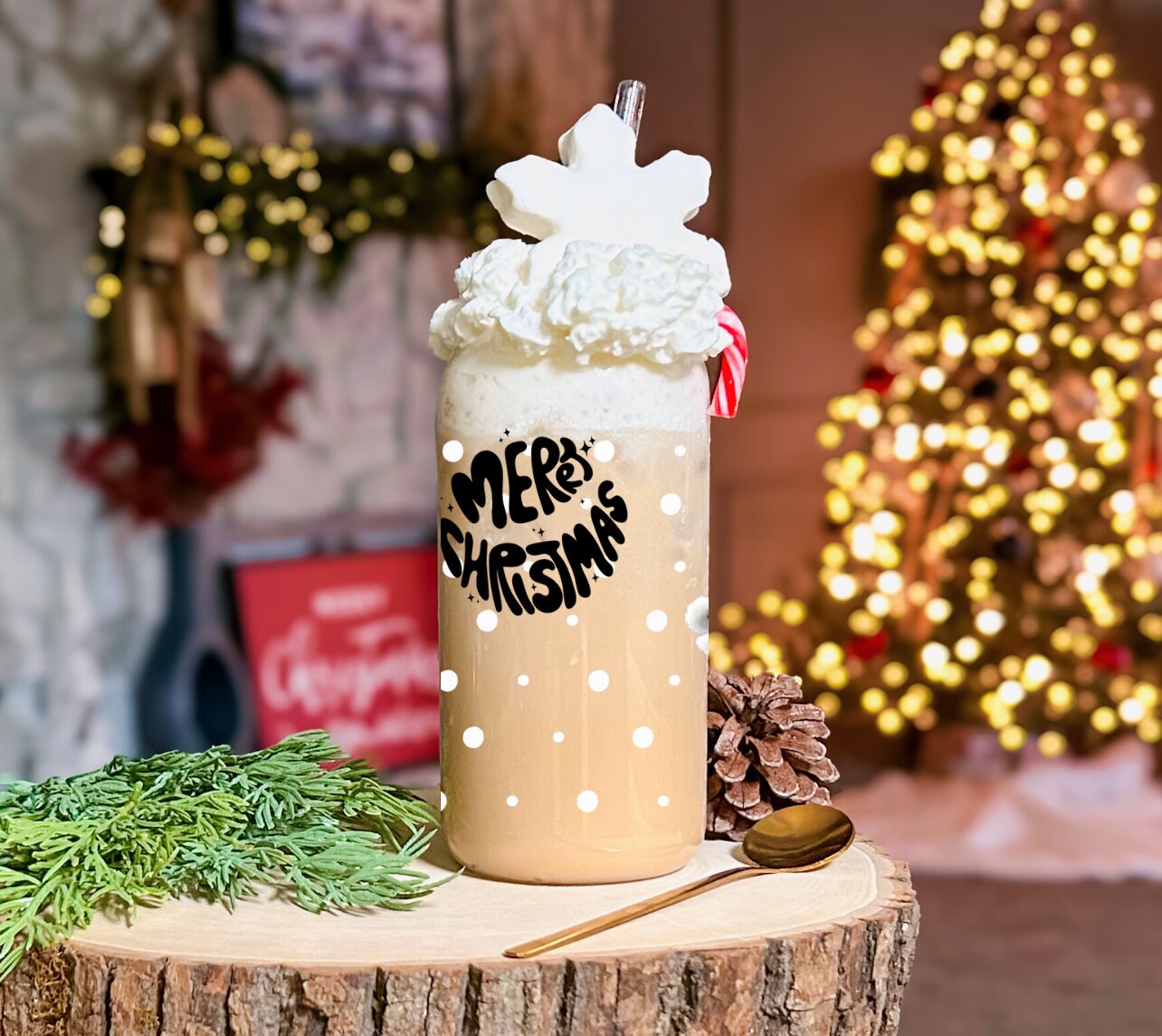 Rudolph the Red Nosed Reindeer Svg File Christmas Svg Glass - Etsy