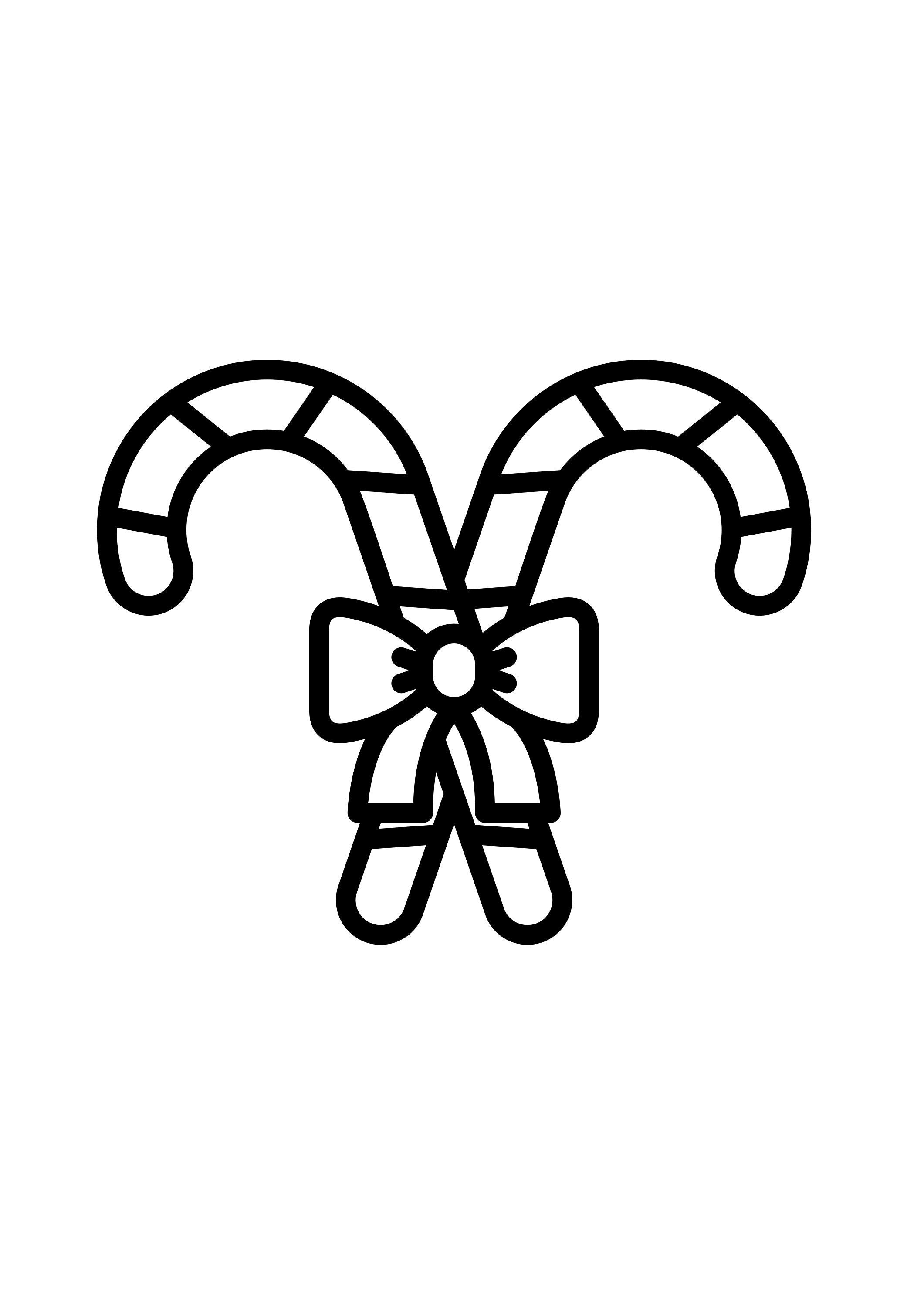 Candy Cane SVG Bundle 50 Festive Designs and Coloring Pages for DIY ...