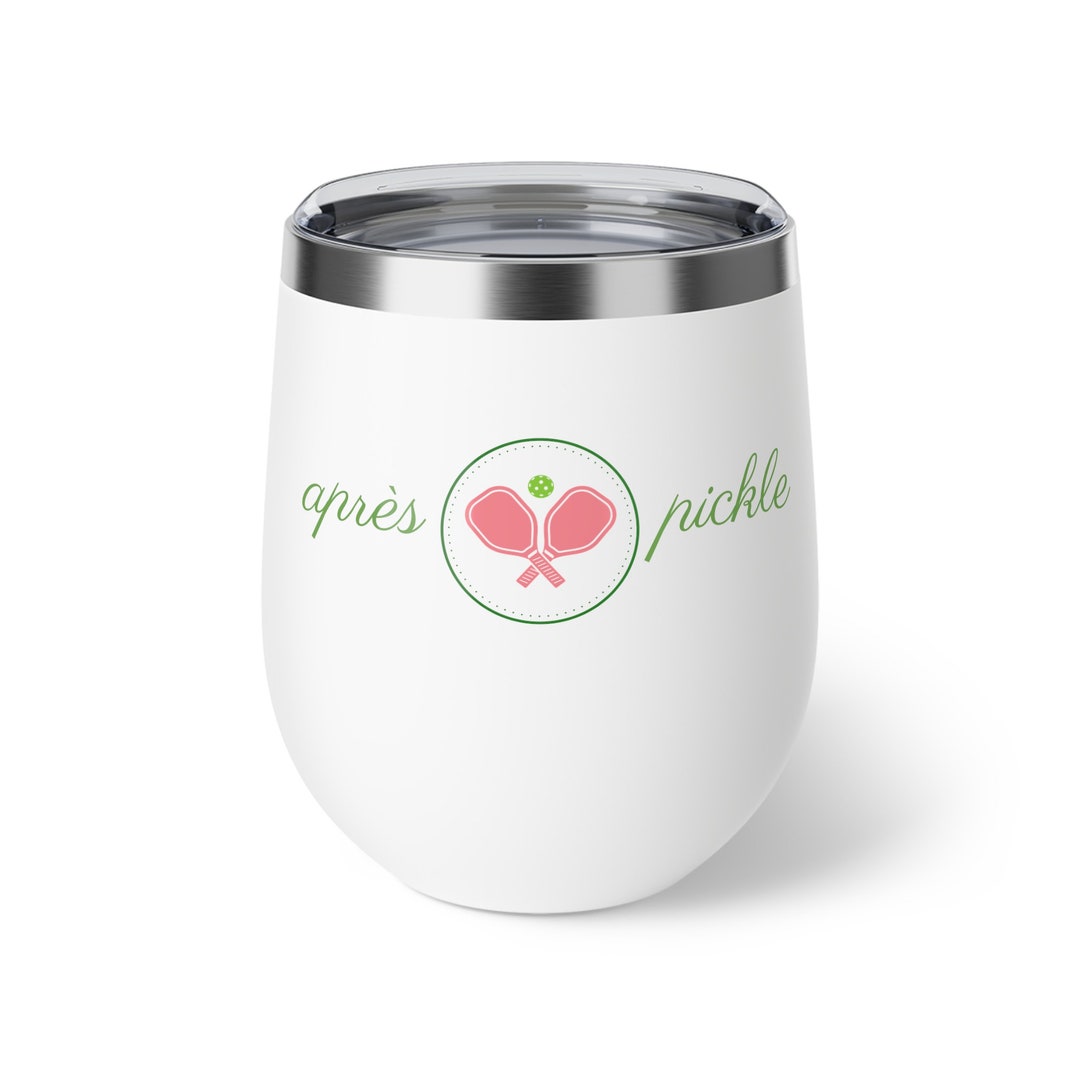 Après Pickle Wine Tumbler | Insulated Pickleball Cup | Mother's Day ...