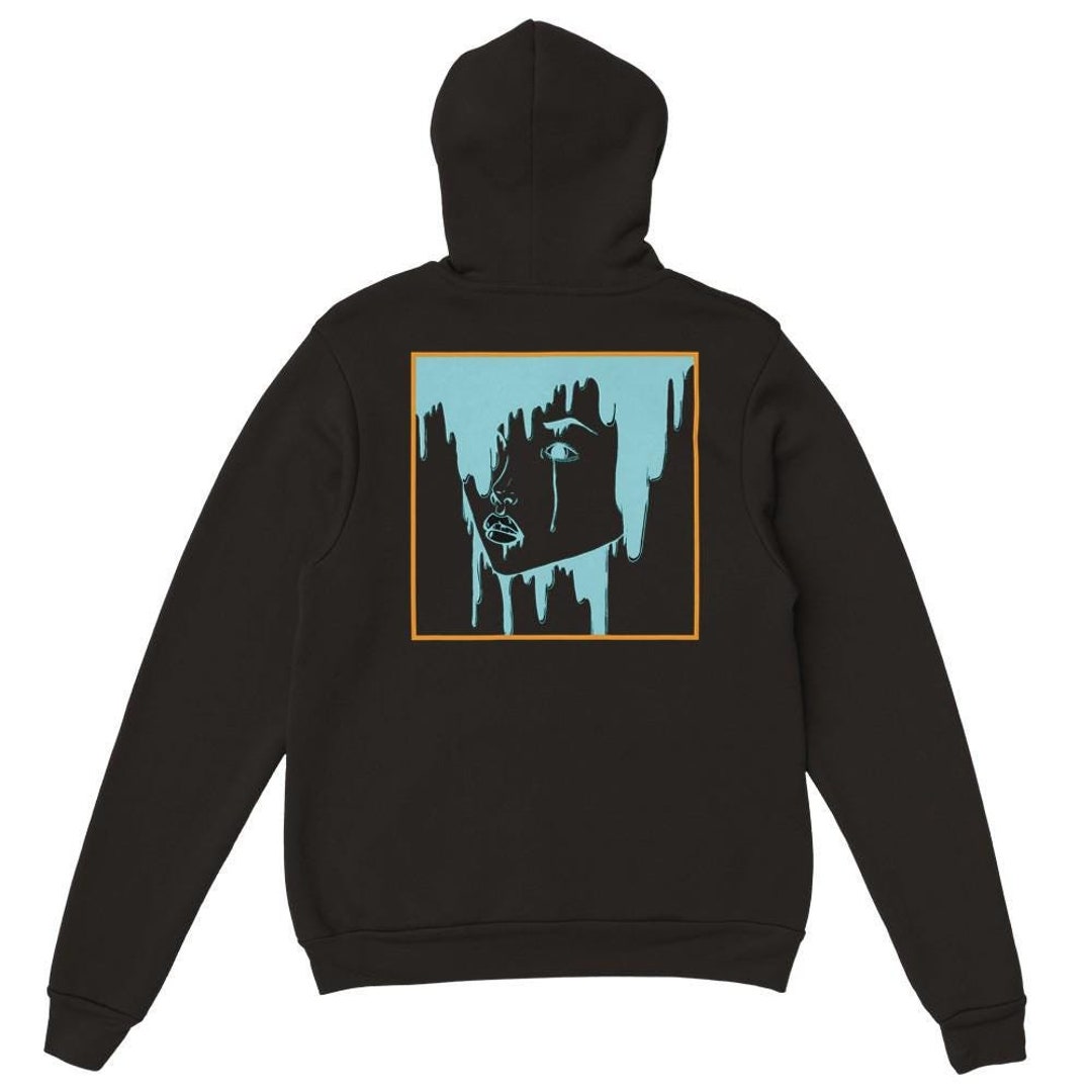 DRIP Surrealist Back Graphic Sweater Trippy Sweat Shirt Premium Unisex ...