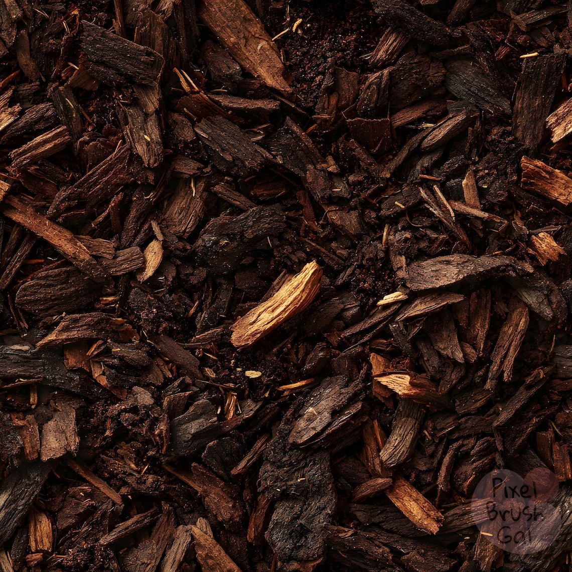 Realistic Dirt Mud Mulch Digital Pattern Seamless Paper Dirt Scrapbook ...
