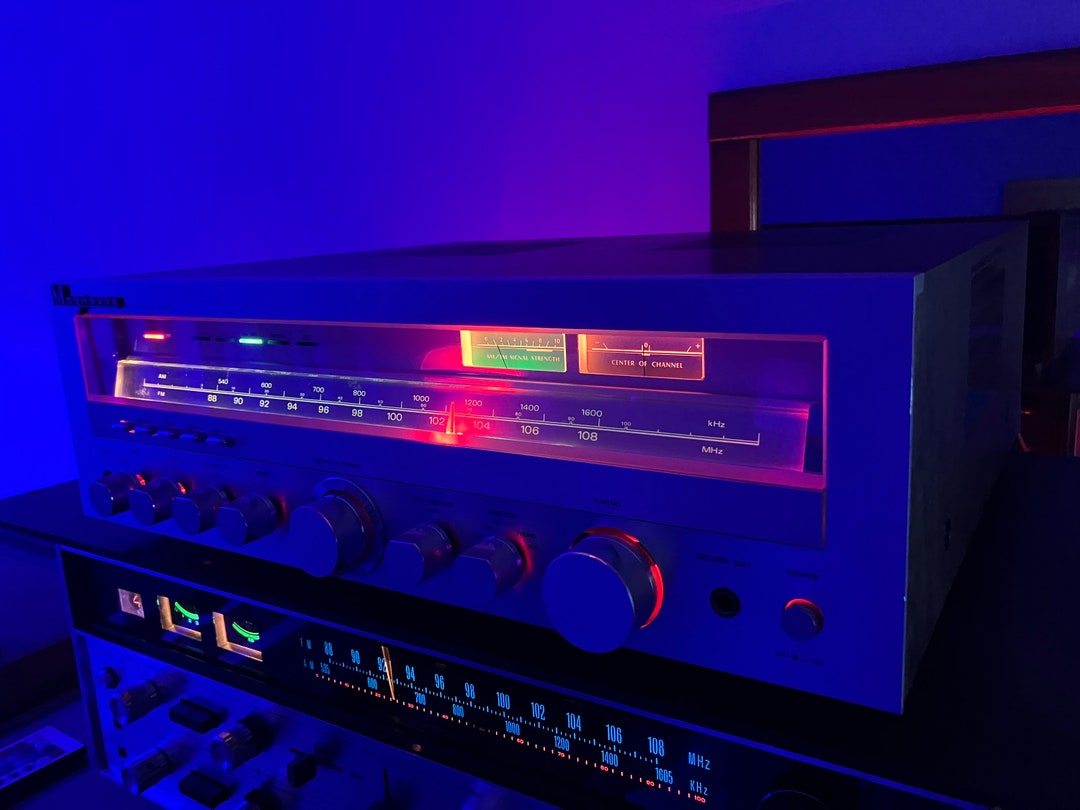 Custom Illuminated 1978 Stereo Reciever - Etsy