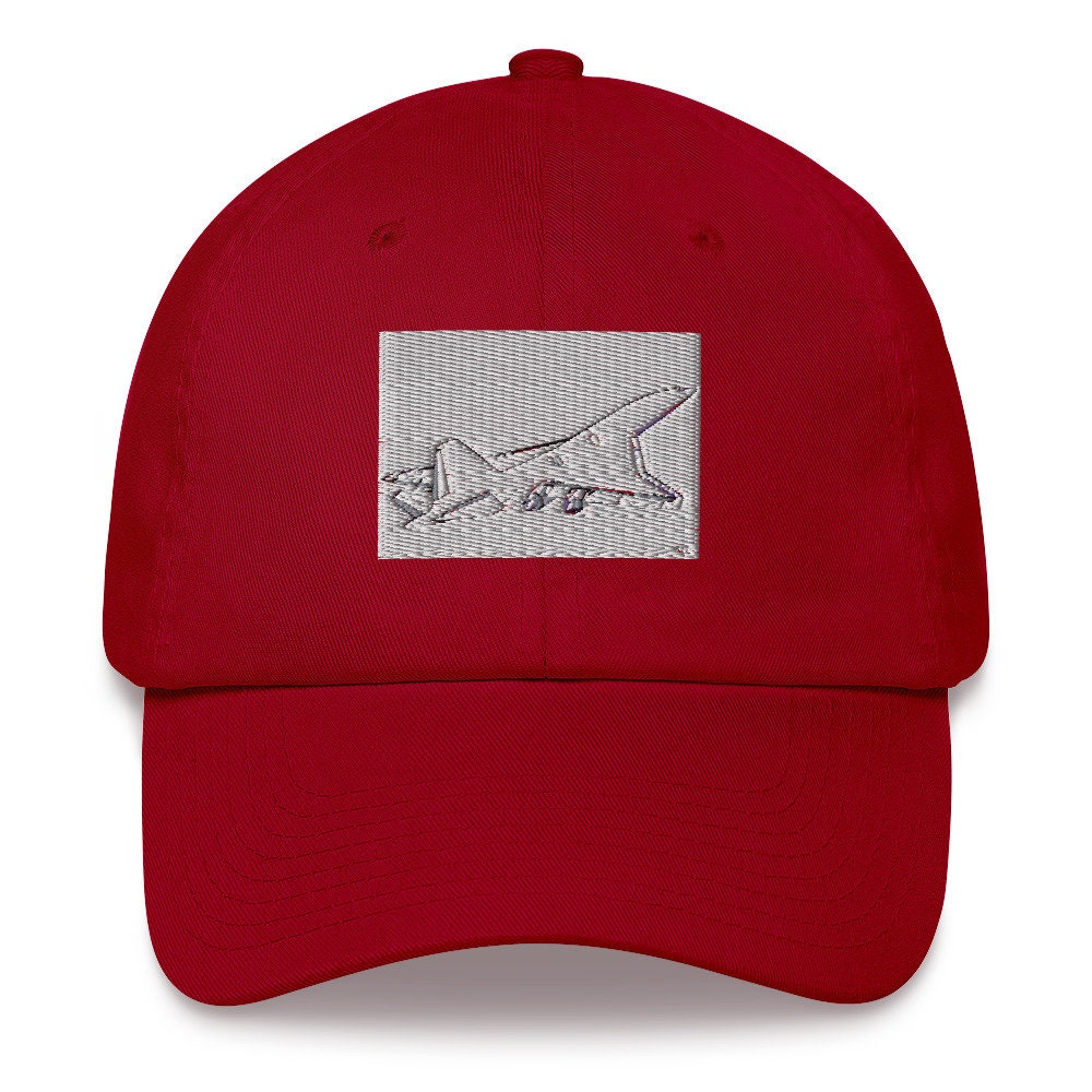 Concorde Aircraft Embroidered Cap Hat - Etsy