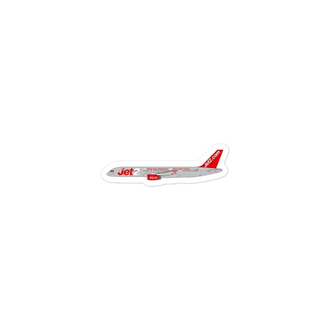 Jet2 Sticker Boeing 757 Slides Aviation Pilot Gift Plane Spotter Boeing ...