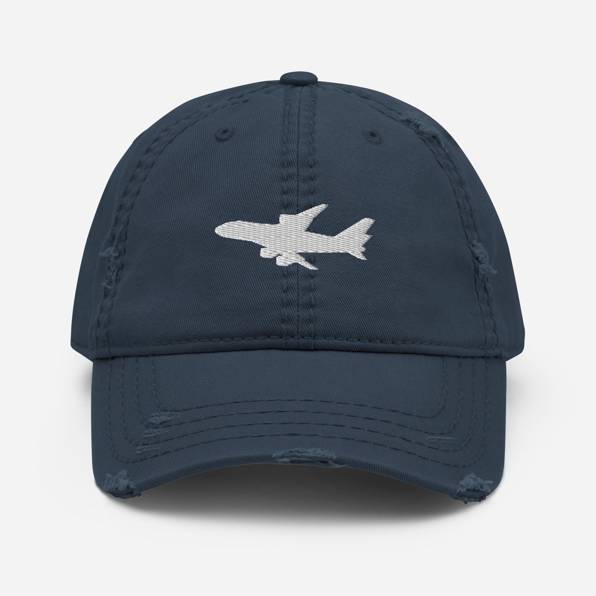 Distressed Dad Hat Airbus A380 Airplane Pilot Avgeek Plane Spotter ...