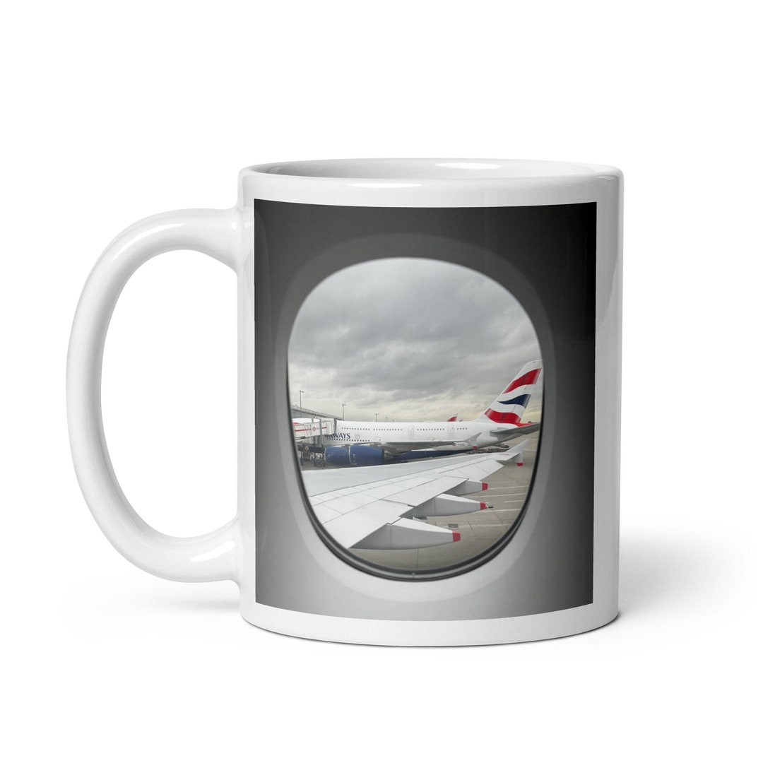 British Airways Airbus A380 Window Seat View White Glossy Mug - Etsy UK