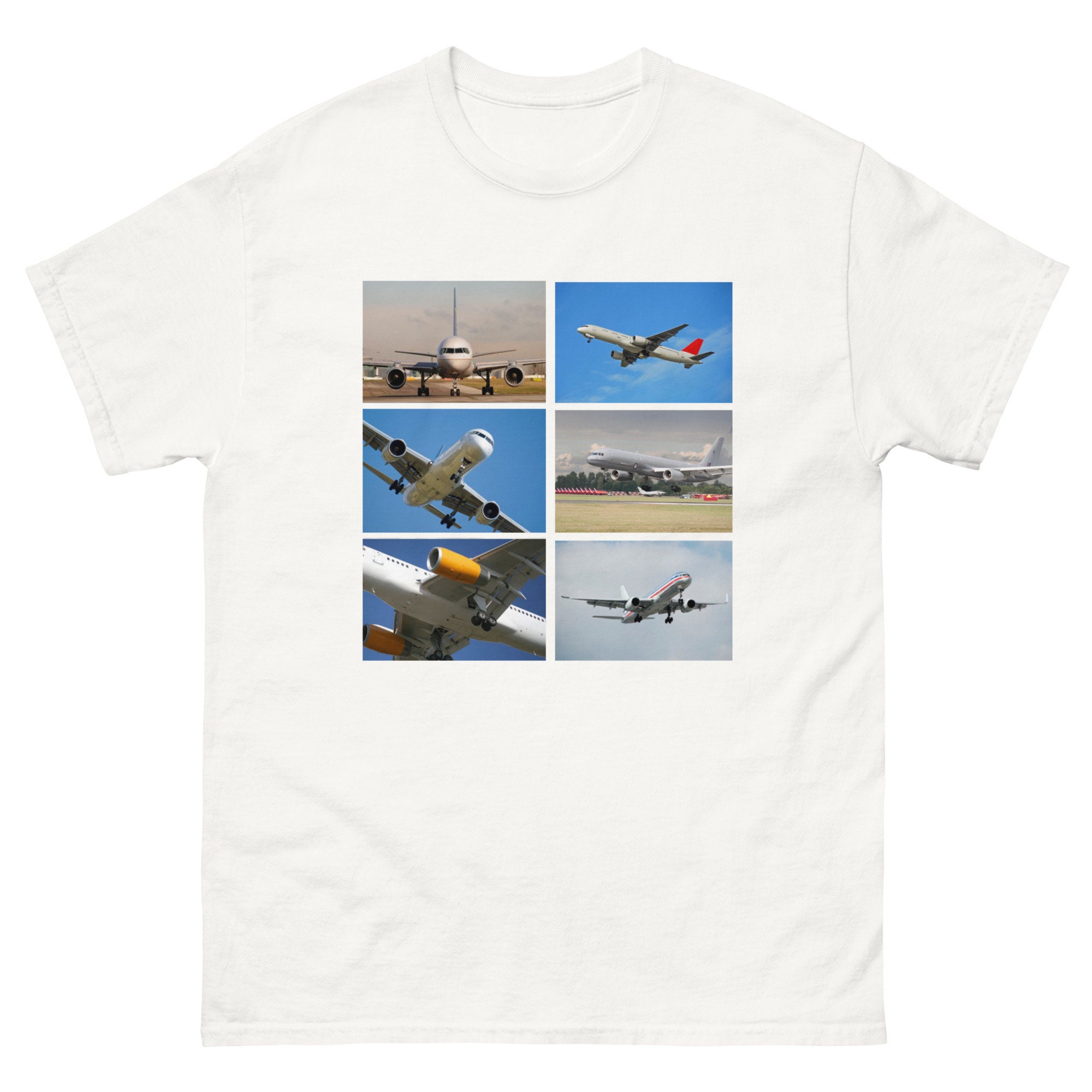 Boeing 757 Aircraft T Shirt Airplane Airbus Aeroplane Retro Jet2 Delta ...