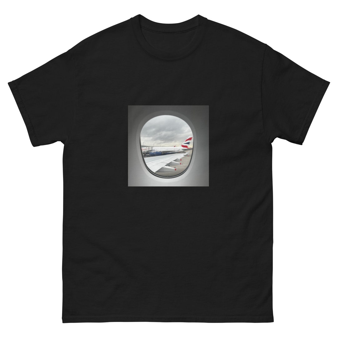 British Airways Airbus A380 Window Seat View Men's Classic Tee - Etsy