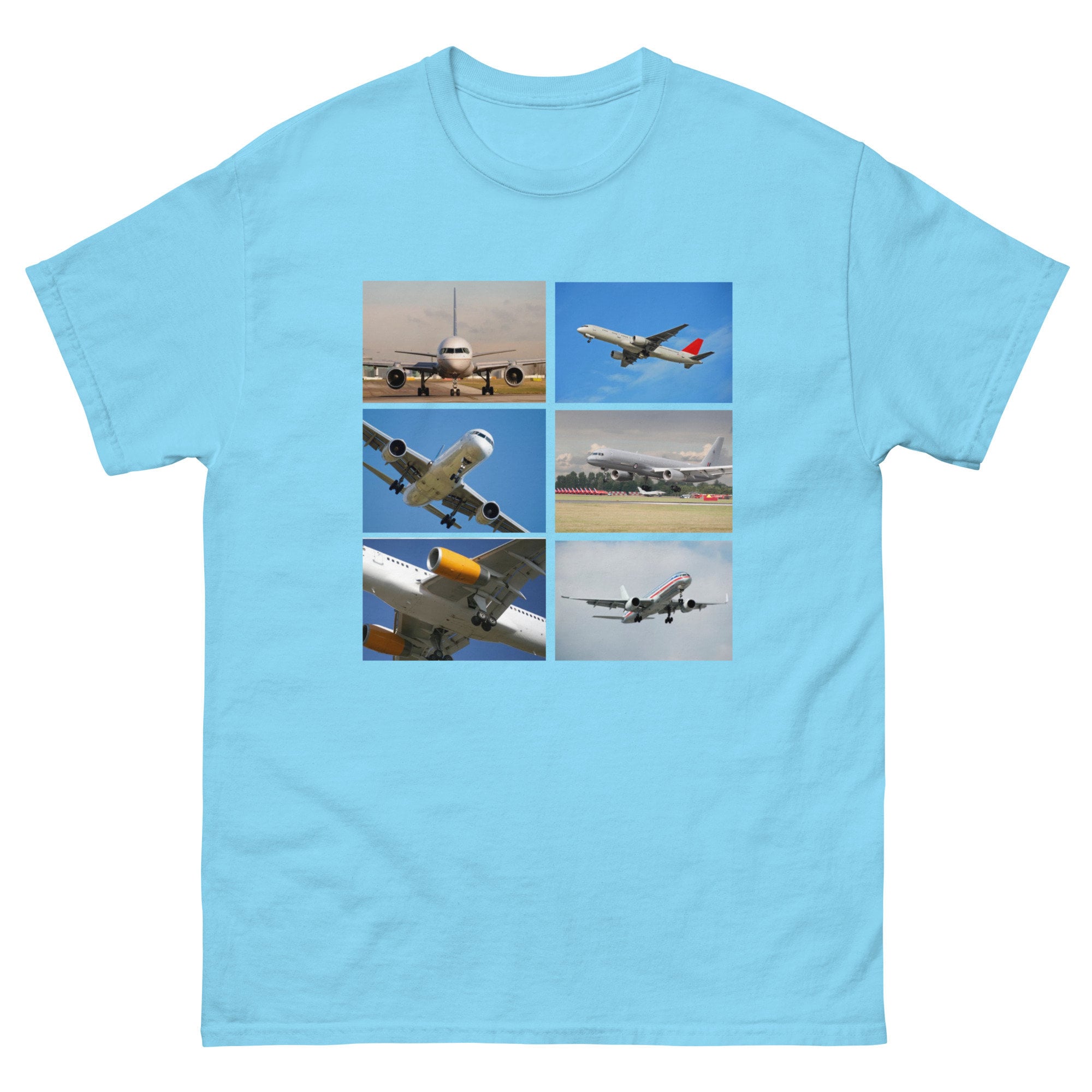 Boeing 757 Aircraft T Shirt Airplane Airbus Aeroplane Retro Jet2 Delta ...