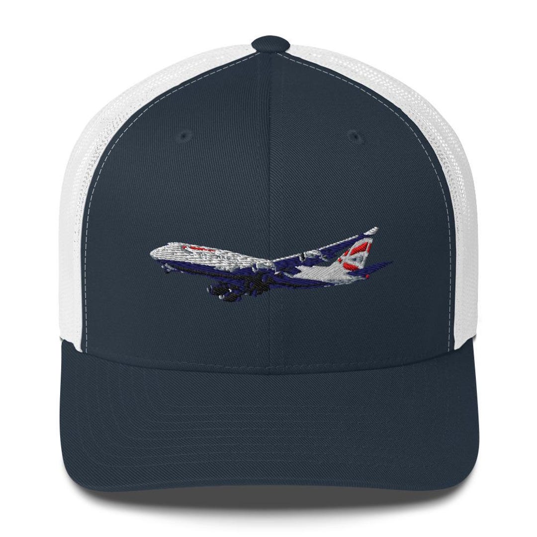 The BA 747 Trucker Cap British Airways Boeing 747-400 Chatham Dockyard ...