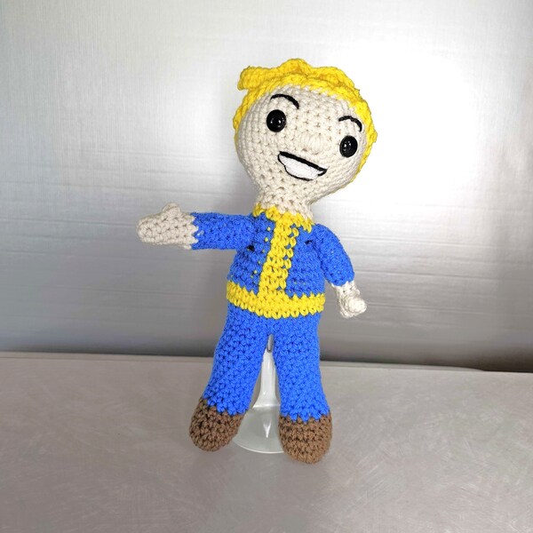 Fallout Vault Boy Crochet Pattern - Etsy